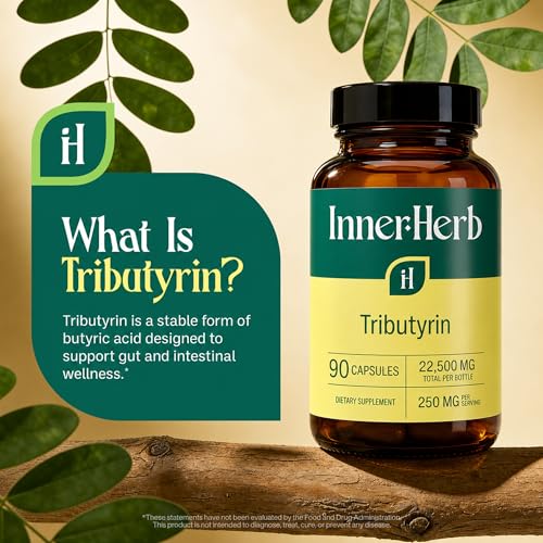 250 mg Tributyrin multivitamins for digestion