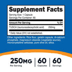 250 mg Tudca capsules for liver support
