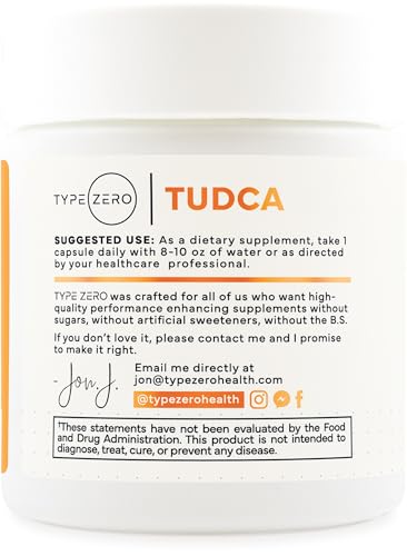 250 mg TUDCA for daily vitality