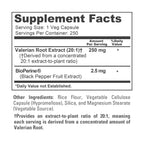 250 mg valerian root veggie capsules