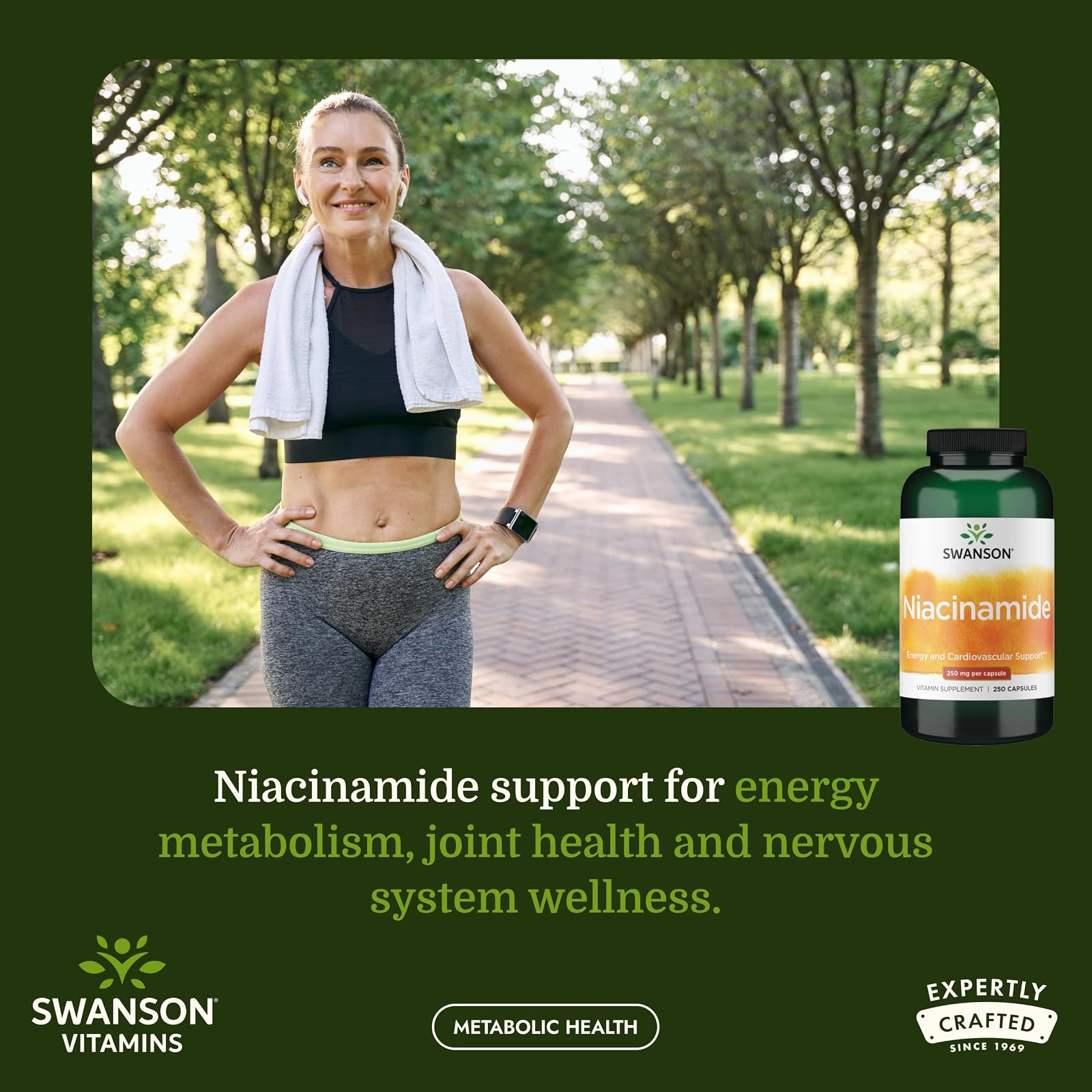 250 mg Vitamin B3 for skin health