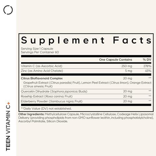 250 mg Vitamin C for daily health