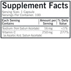 250 mg Vitamin C for daily wellness