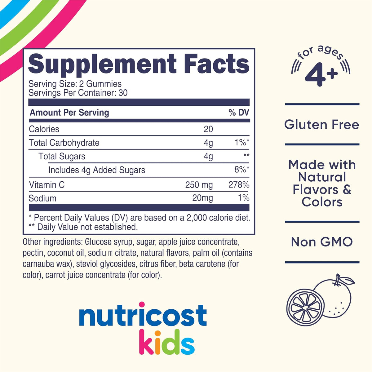 250 mg Vitamin C for kids