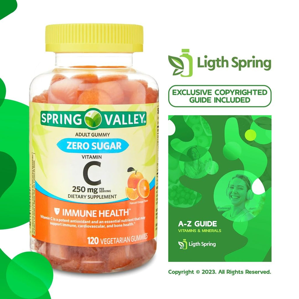 250 mg Vitamin C gummies with no sugar