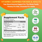 250 mg vitamin C gummy supplement
