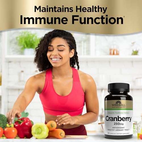 250 mg Windmill Cranberry supplement benefits