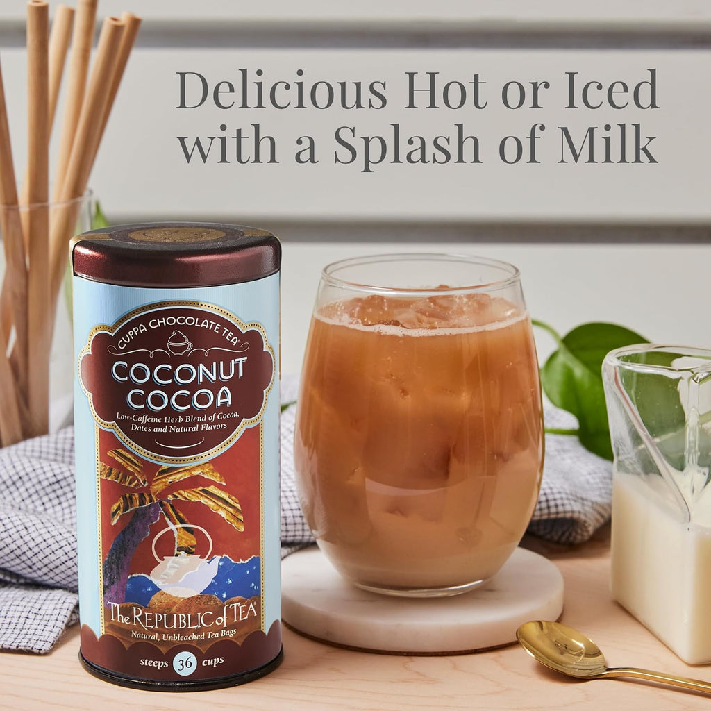 250 servings of coconut cocoa tea