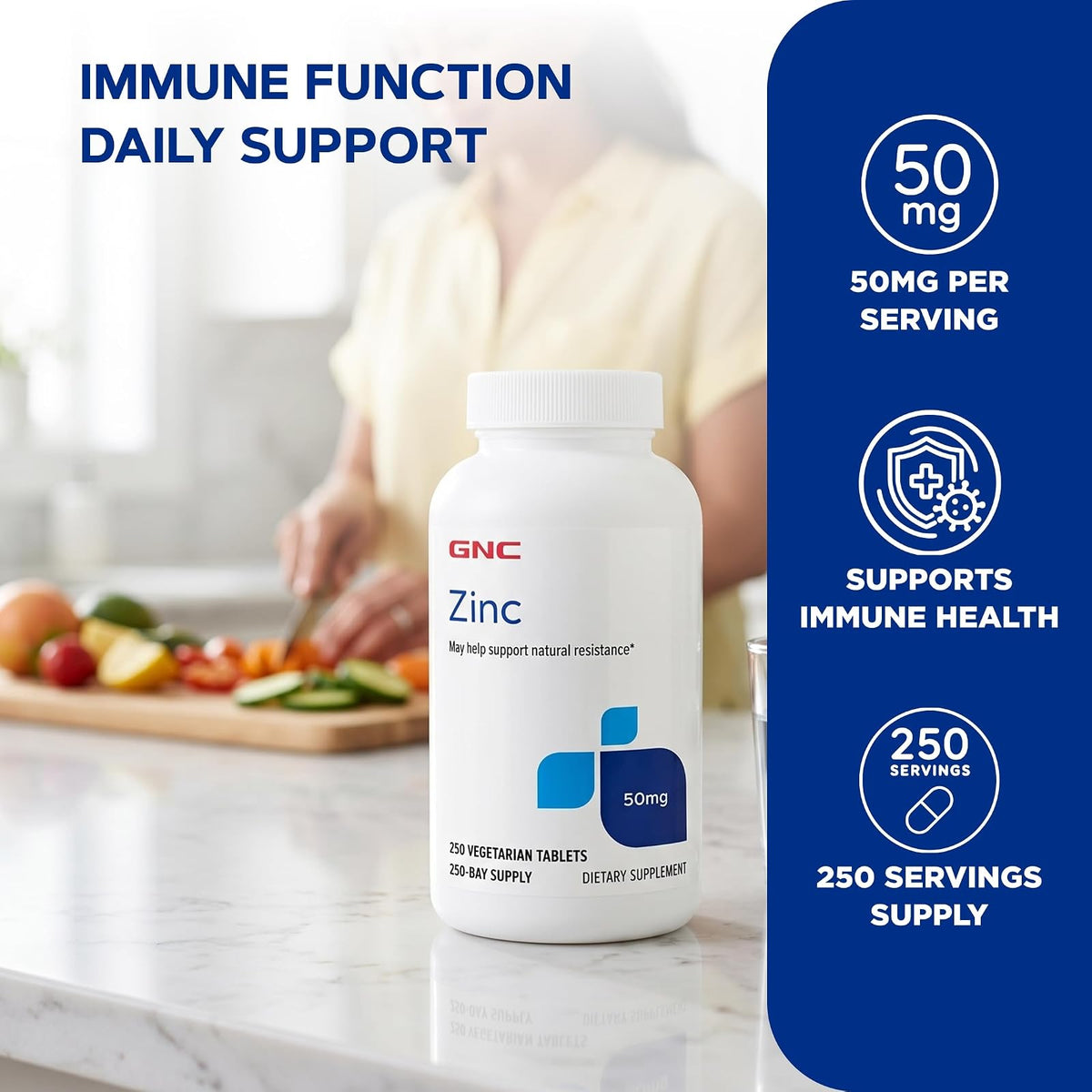 250 servings of zinc picolinate