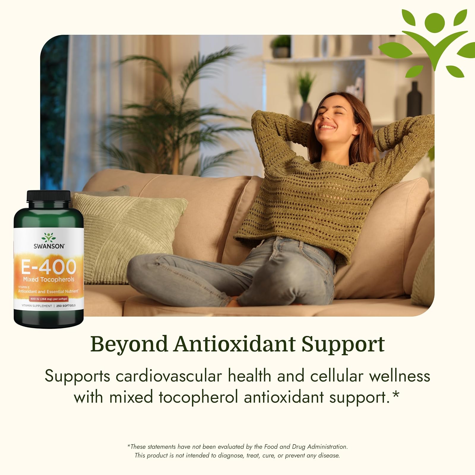 250 softgels for daily vitamin E intake