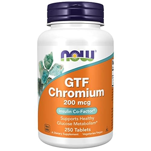 250 tablets of GTF chromium for insulin function