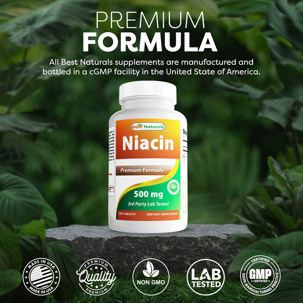 250 tablets of Vitamin B3