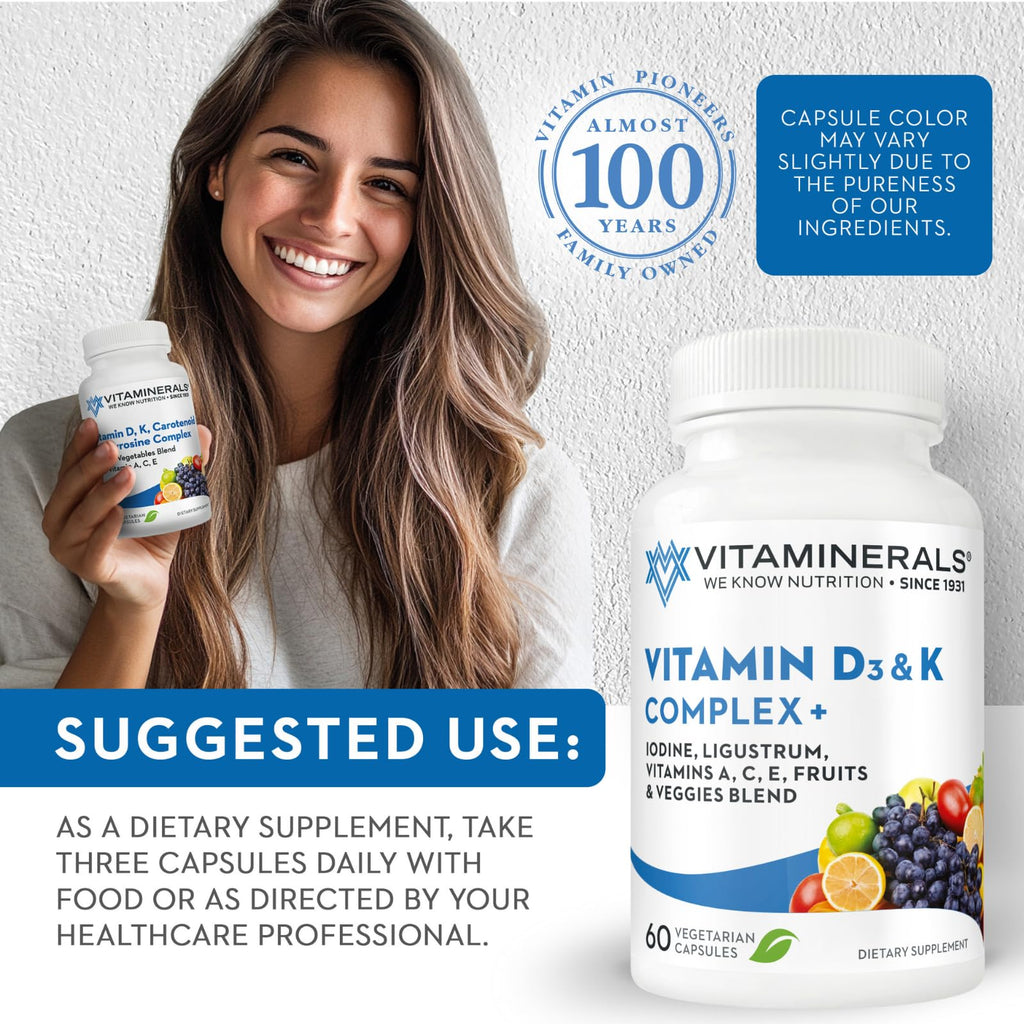 2500 IU Vitamin D3 for daily wellness