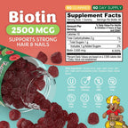 2500 mcg biotin for kids