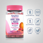 2500 mcg biotin gummies for beauty