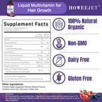 2500 mcg liquid hair vitamins
