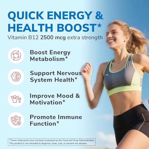 2500 mcg vitamin b12 dosage