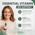 2500 mcg Vitamin B12 supplement