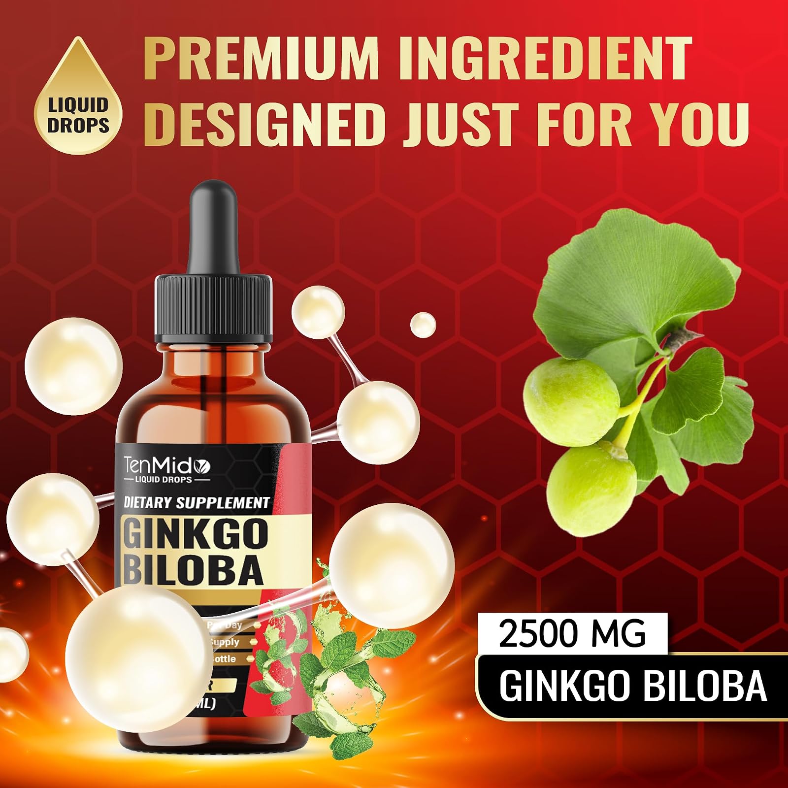 2500 mg Ginkgo Biloba dosage