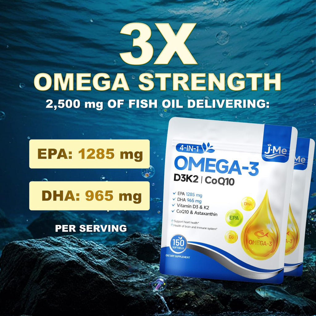 2500 mg Omega 3 supplement
