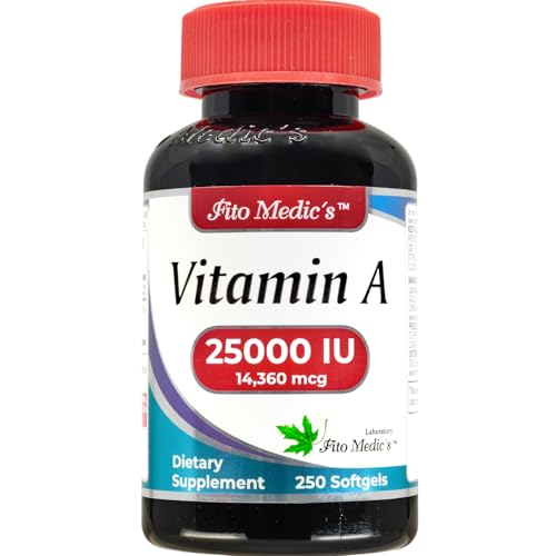 25000 IU vitamin A supplement