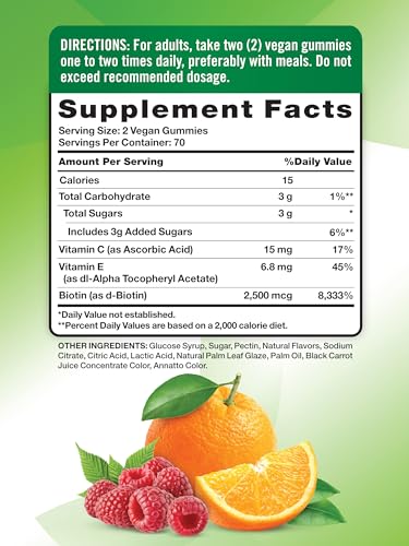 2500mcg biotin for healthy hair