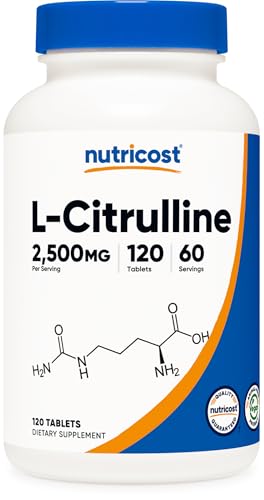 2500mg L-Citrulline for muscle recovery