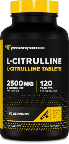 2500mg L-Citrulline for muscle recovery