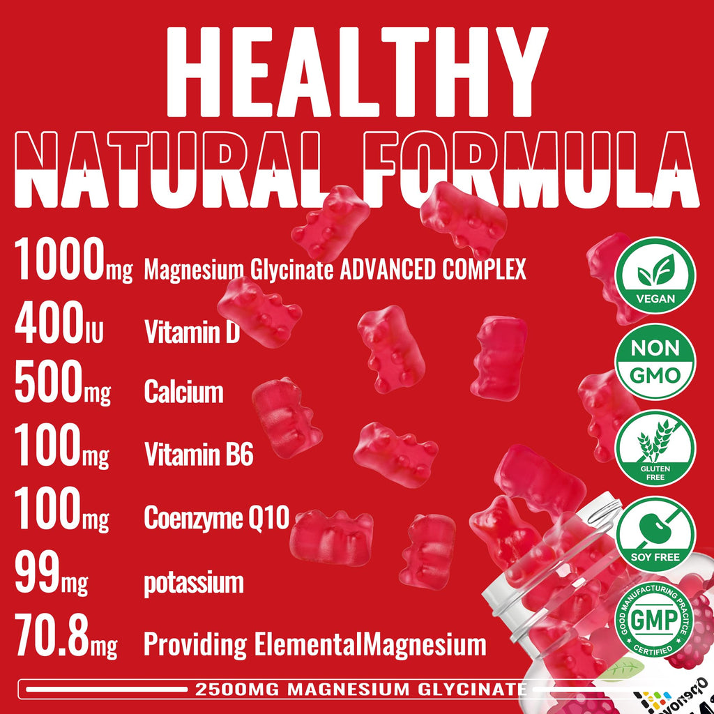 2500mg magnesium supplement for mood