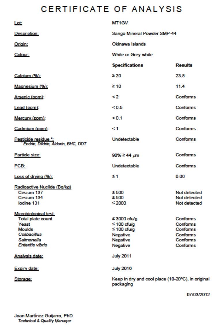 250g calcium powder for health
