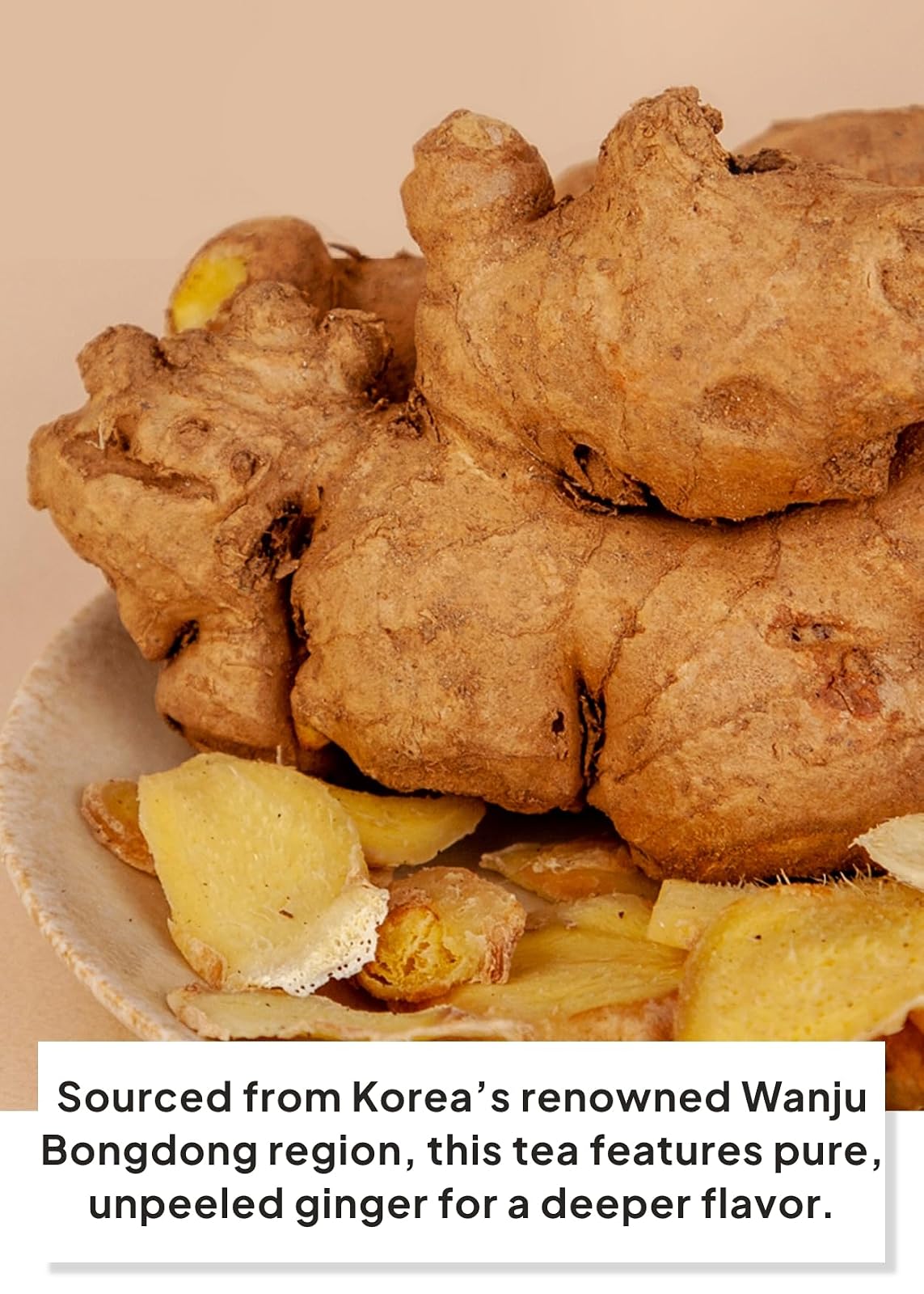 250g Damccot ginger tea for energy