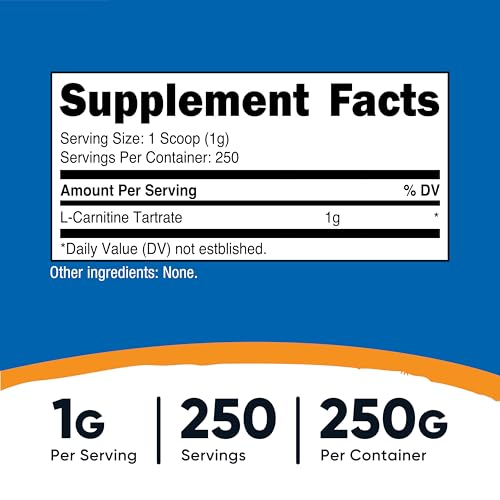 250g L-Carnitine powder for fitness