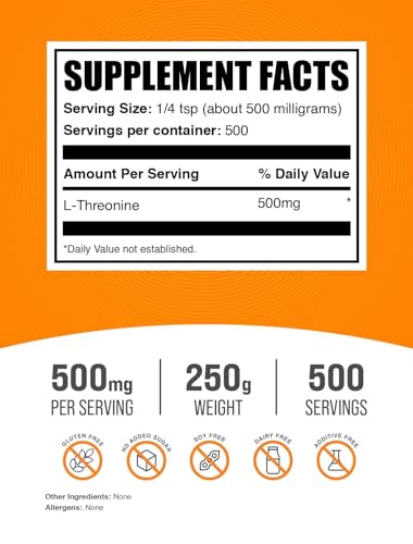 250g L-Threonine for daily nutrition