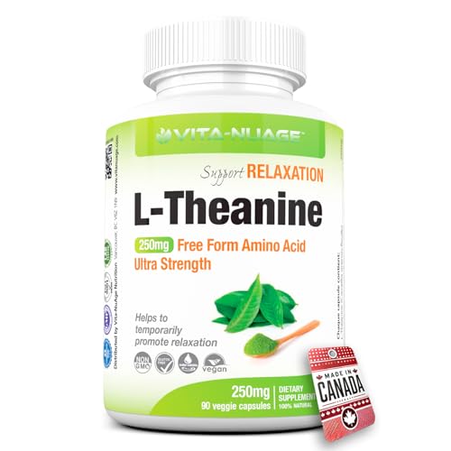 250mg L-Theanine for relaxation