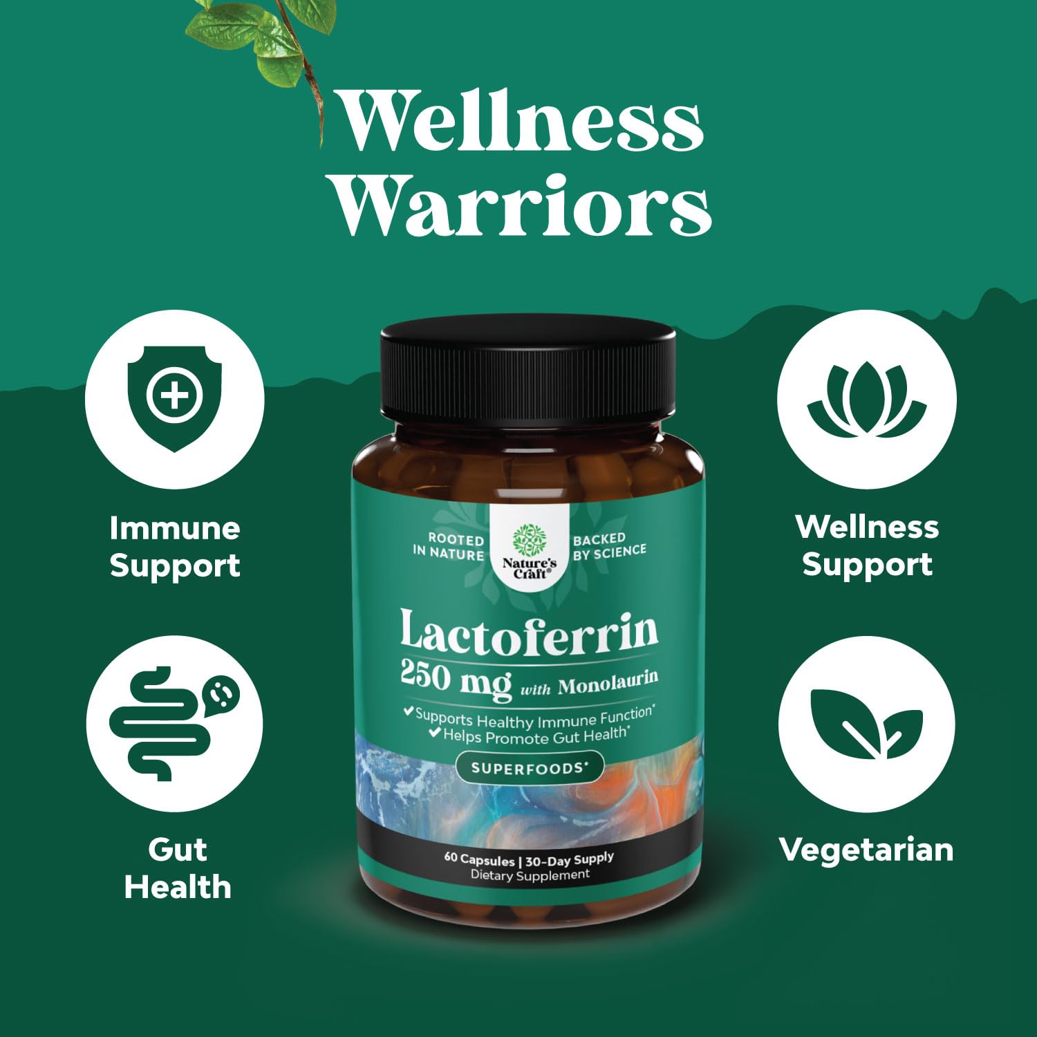 250mg lactoferrin health benefits