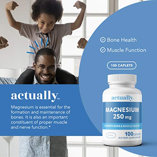 250mg magnesium caplets for daily vitality
