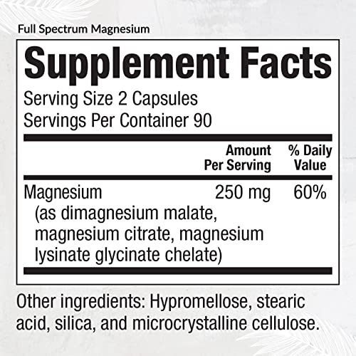 250mg magnesium for daily health benefits