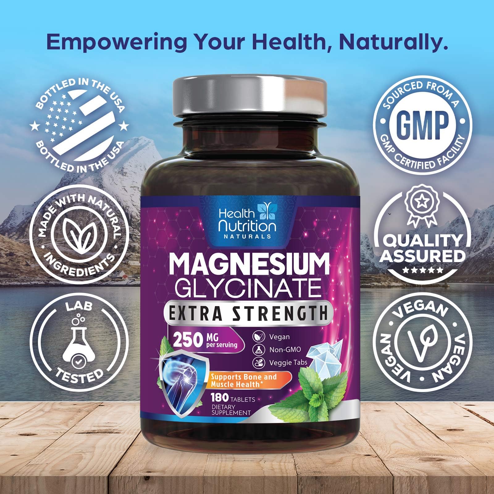 250mg magnesium tablets for daily use
