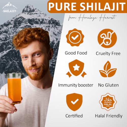 250mg Shilajit for daily wellness