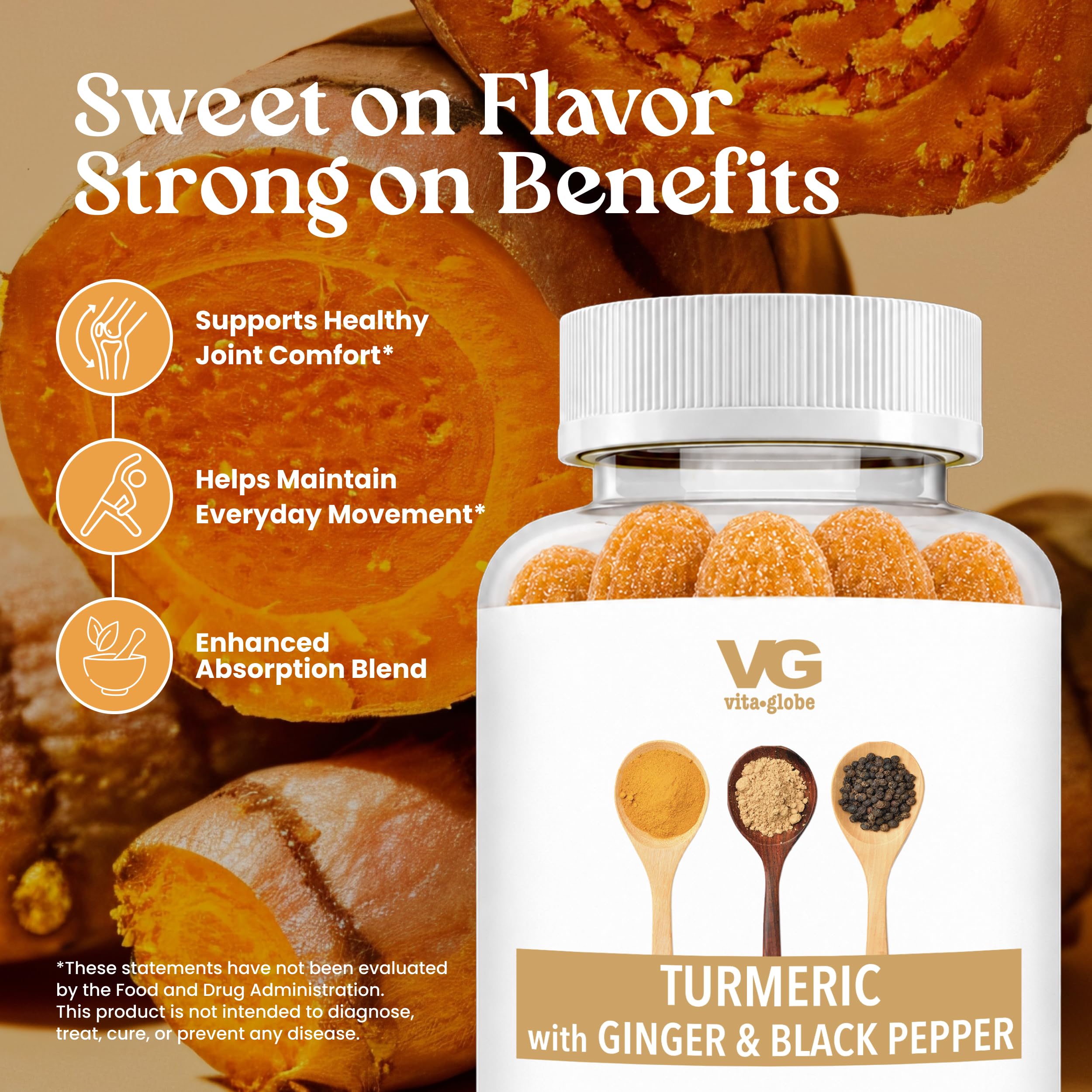 250mg turmeric gummies for health