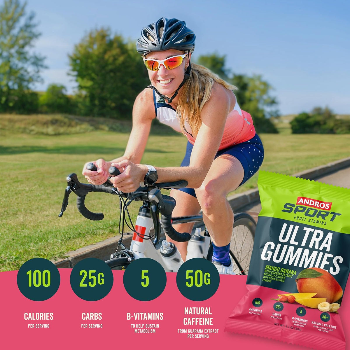 25g carbs for sustained energy