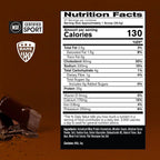 25g fudge whey protein serving