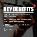 25g protein per serving for optimal performance