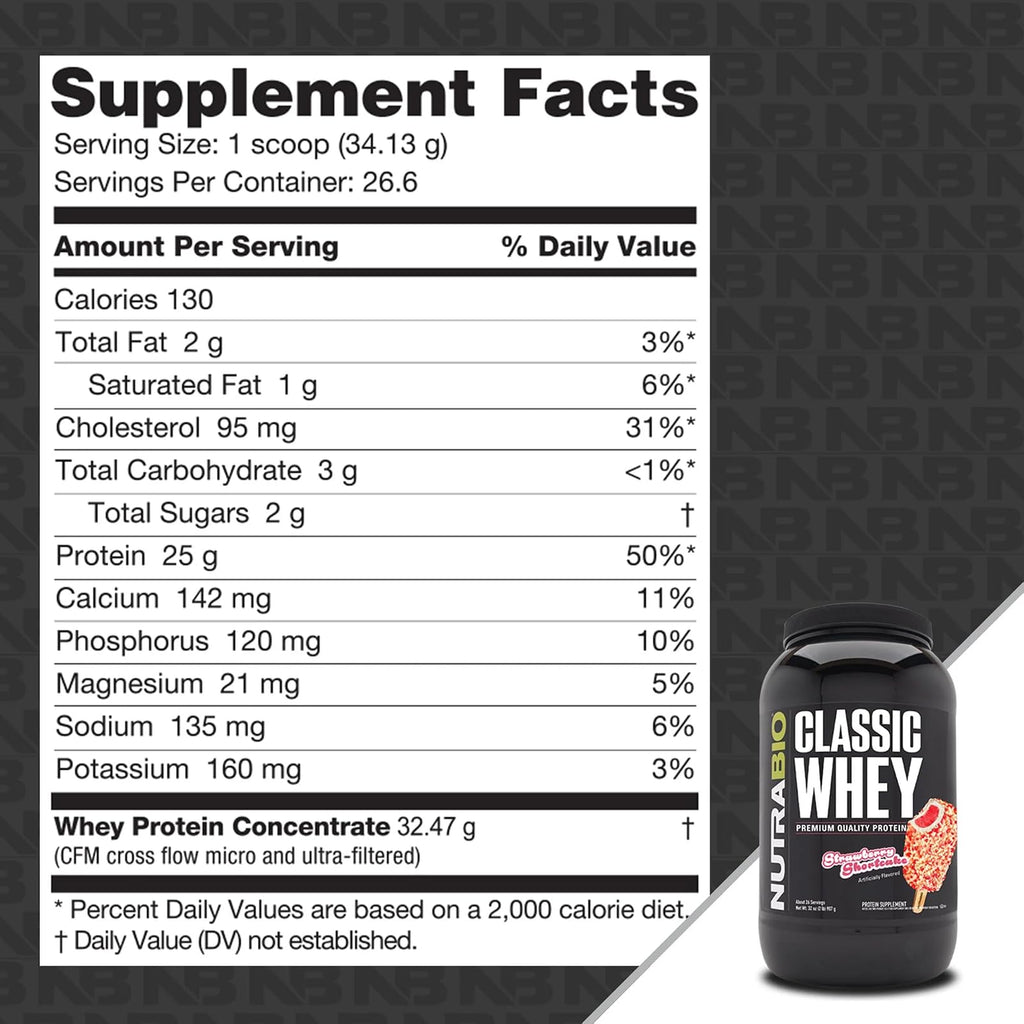 25g protein per serving NutraBio
