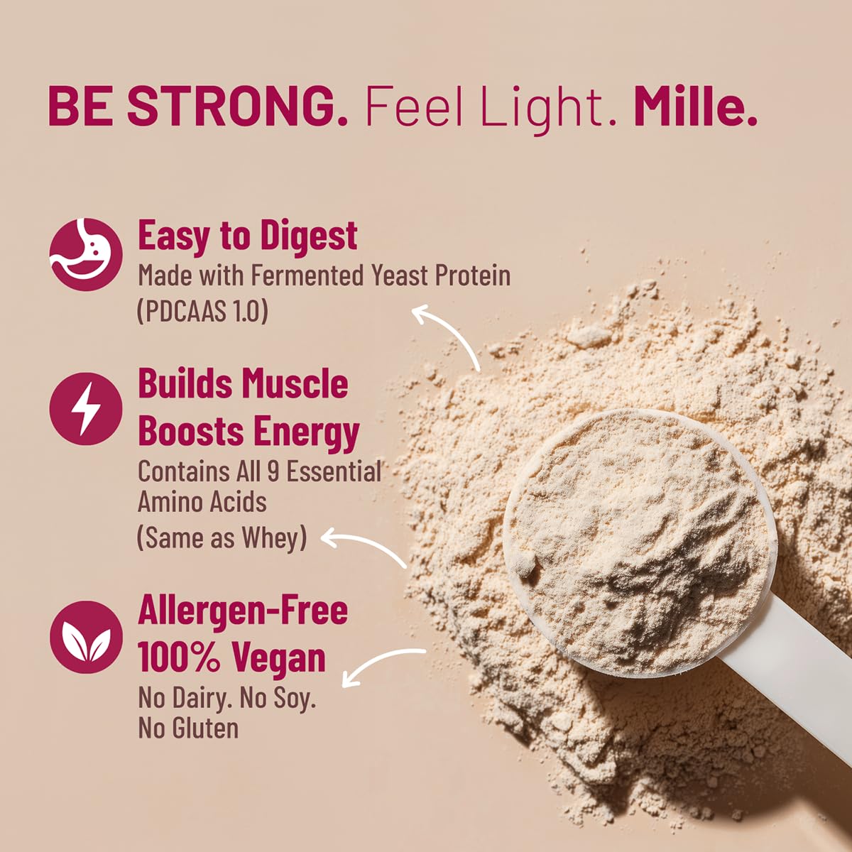 25g protein per serving powder