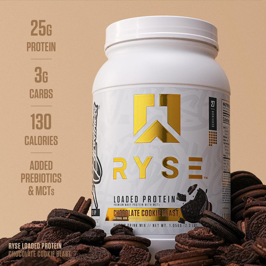 25g protein per serving RYSE powder