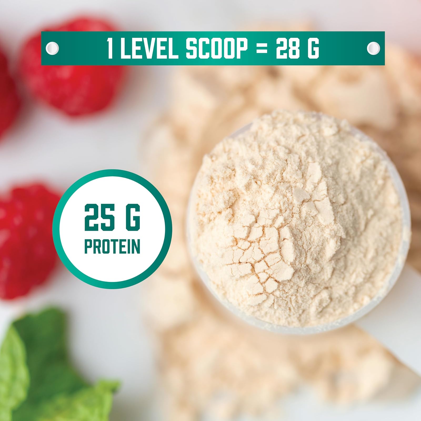 25g protein per serving unflavored