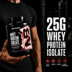 25g protein per serving whey isolate
