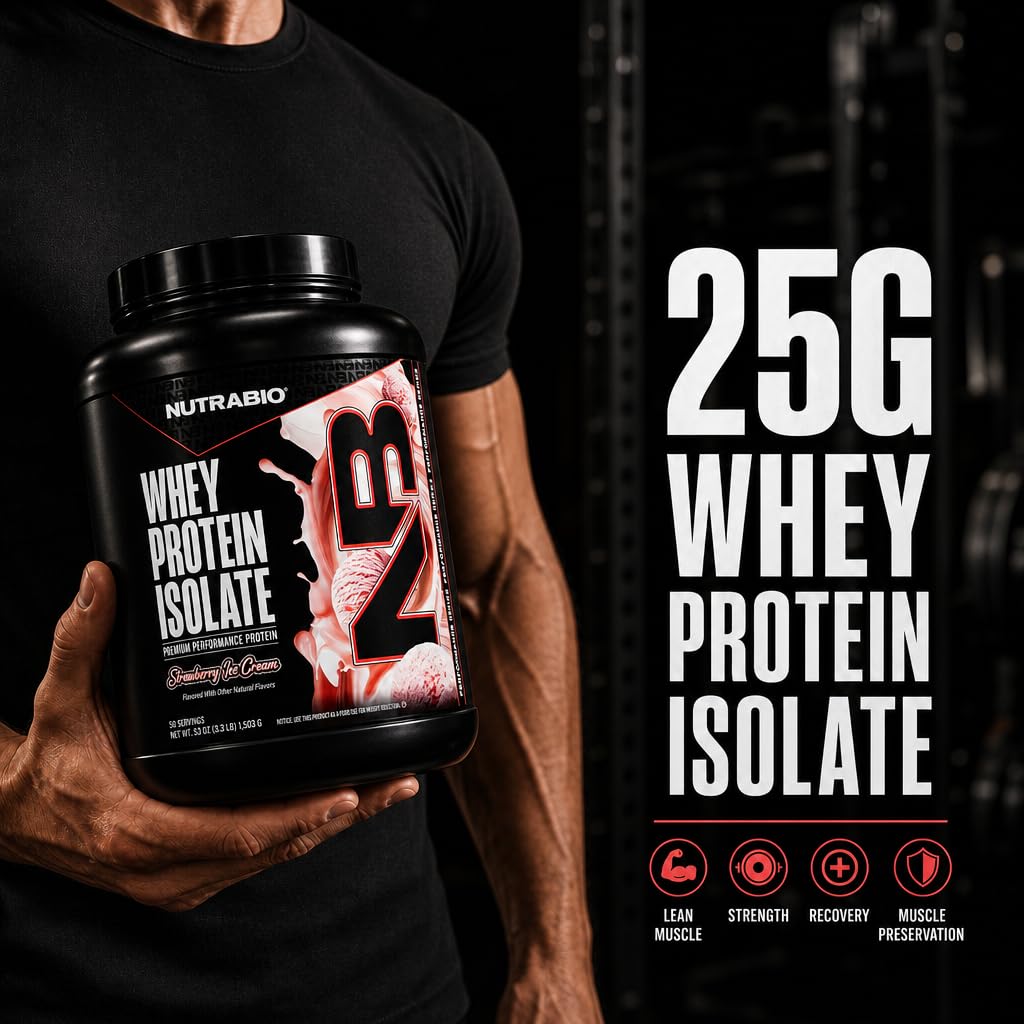 25g protein per serving whey isolate