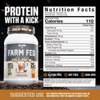 25g protein per serving whey isolate